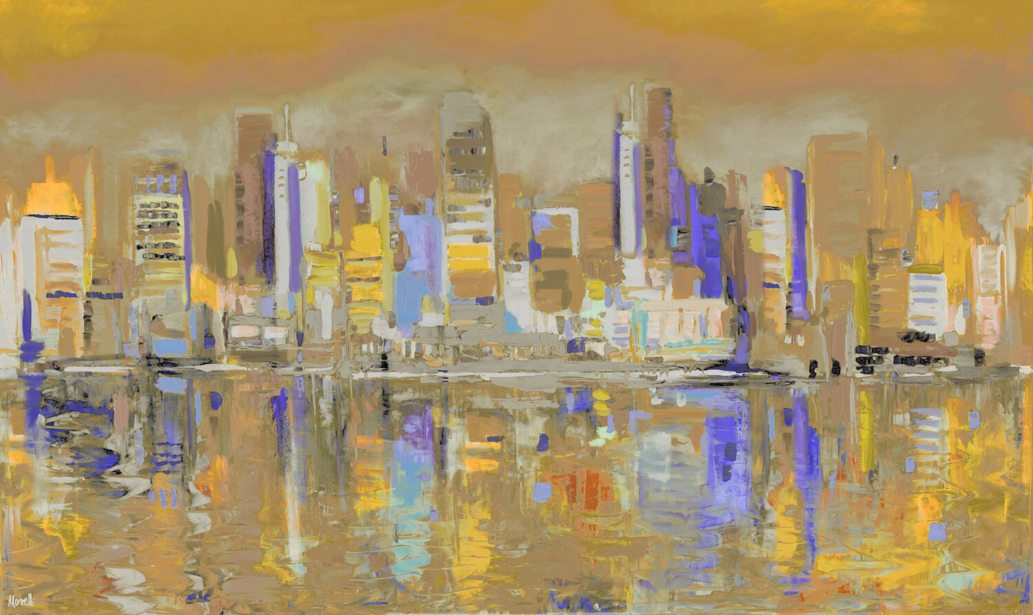 Leggenda metropolitana by Maria Moretti (2023) : Painting Oil on Canvas ...