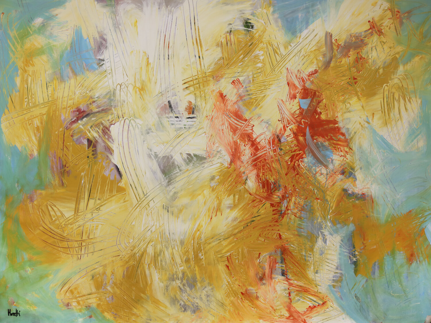 Occero by Maria Moretti (2020) : Painting Oil on Canvas - Singulart