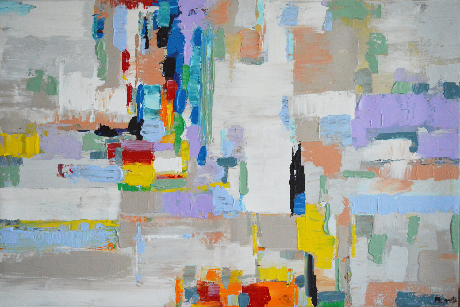 Storia pastosa de Maria Moretti (2023) : Peinture Huile sur Toile ...