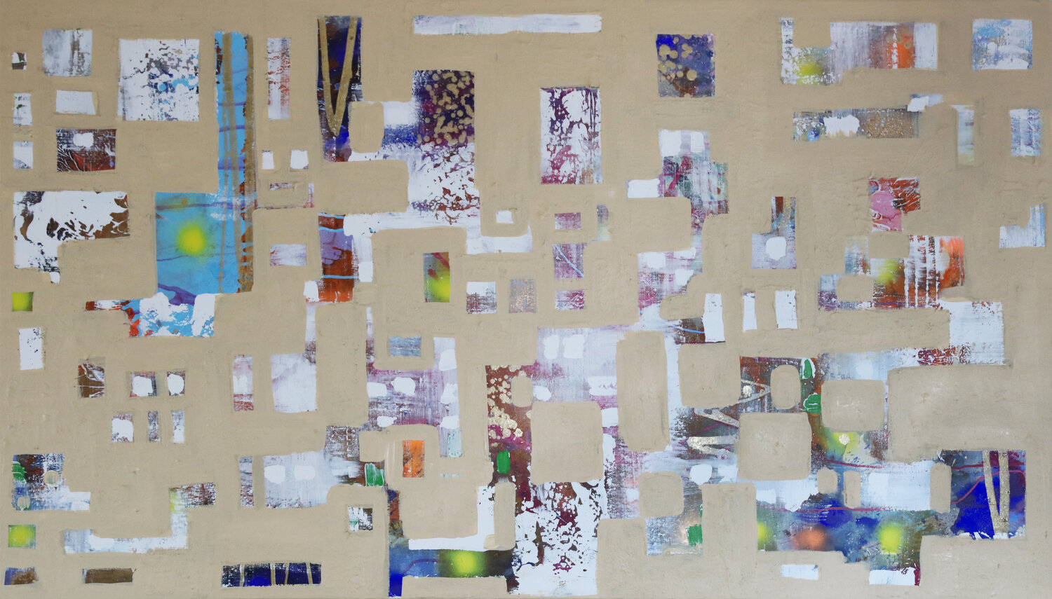 Beige Story by Maria Moretti (2023) : Painting Acrylic on Canvas ...