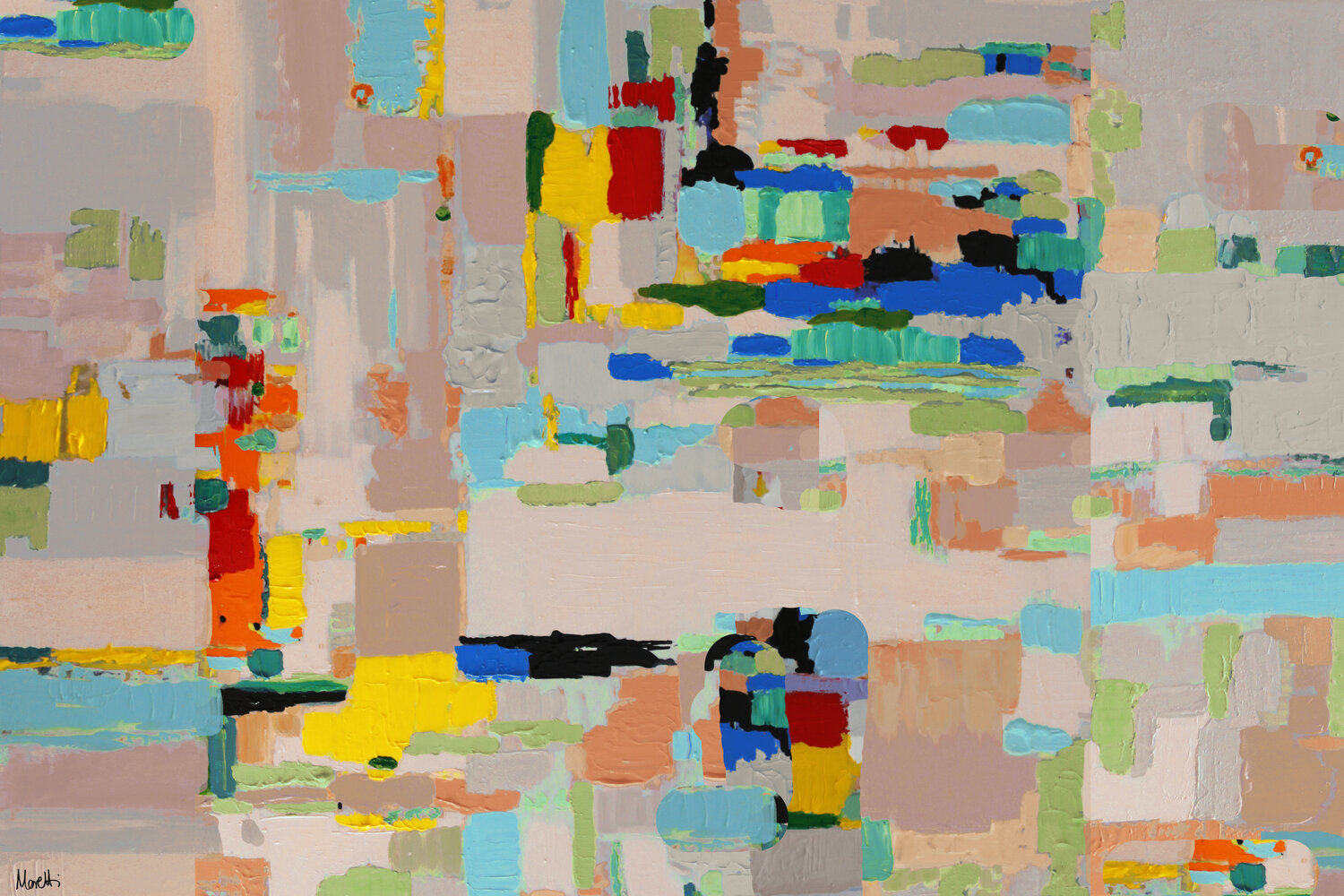 Storia pastosa by Maria Moretti (2024) : Painting Oil on Canvas - Singulart