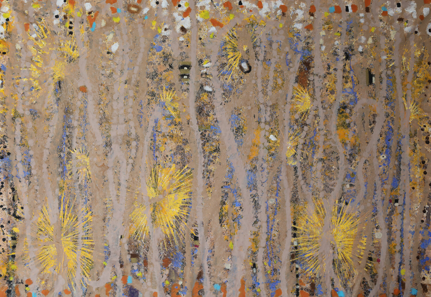 Hidden secrets by Maria Moretti (2024) : Painting Acrylic, Oil on ...