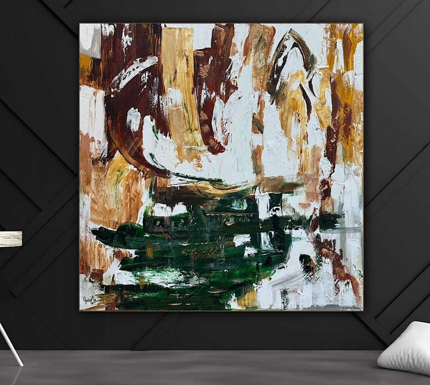 Love the Forest Walk by Sabina Nealon (2025) : Painting Oil on Canvas ...