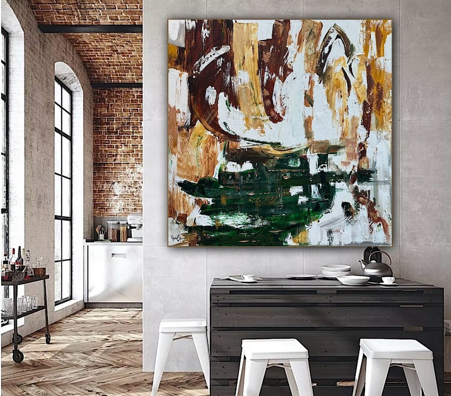 Love the Forest Walk by Sabina Nealon (2025) : Painting Oil on Canvas ...