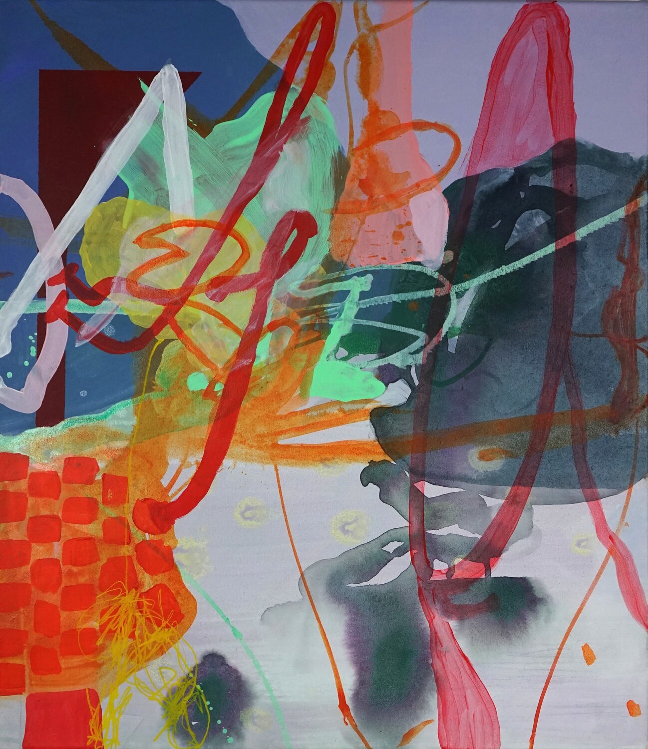 Across My Heart de Wendy Grace (2024): Pintura Acrílico en Lienzo ...