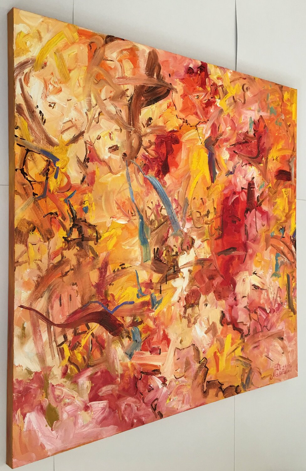 Disapprobation by Diana Malivani (2019) : Painting Oil on Canvas ...