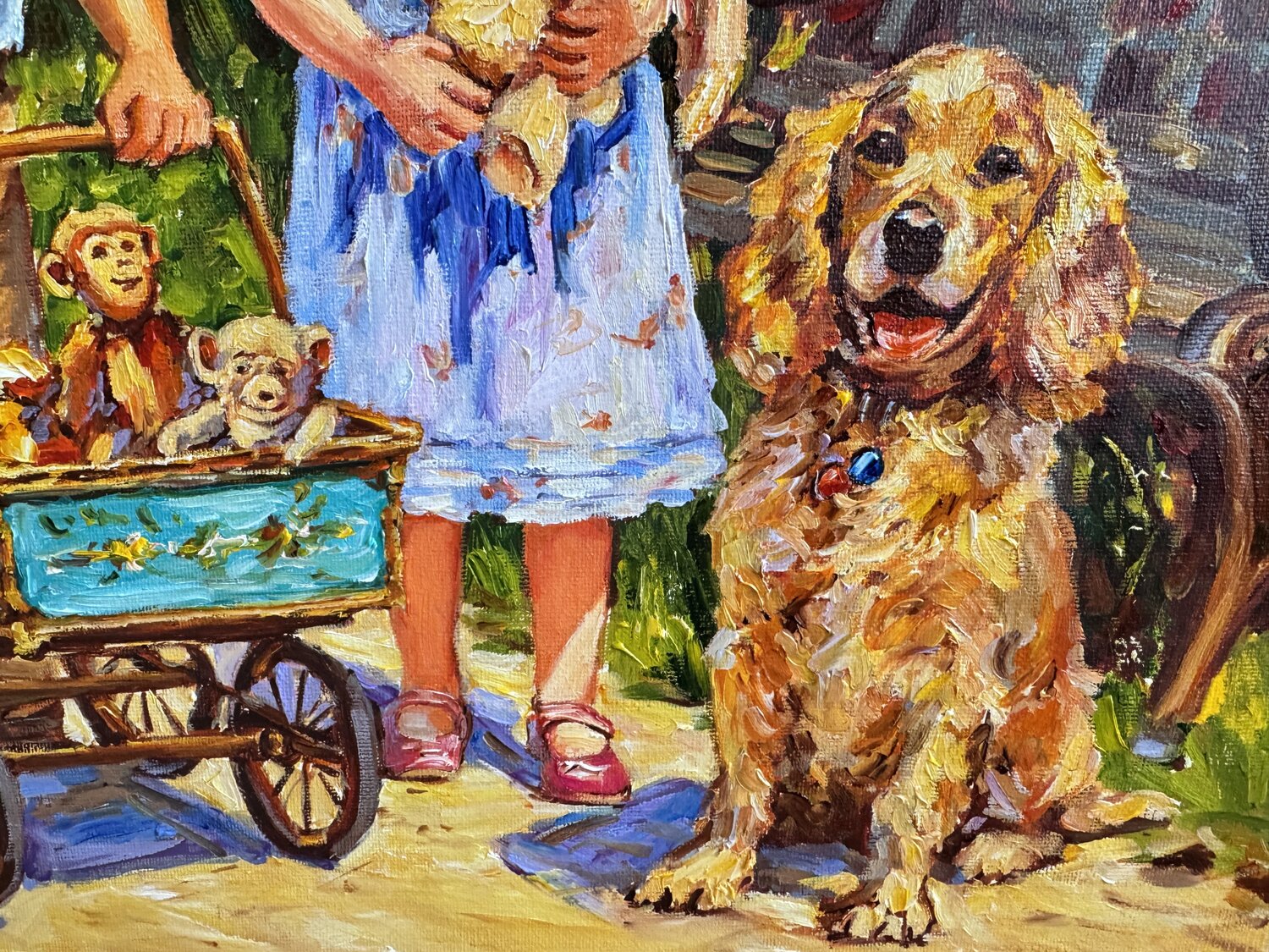 Une journée ensoleillée by Diana Malivani (2026) : Painting Oil on ...