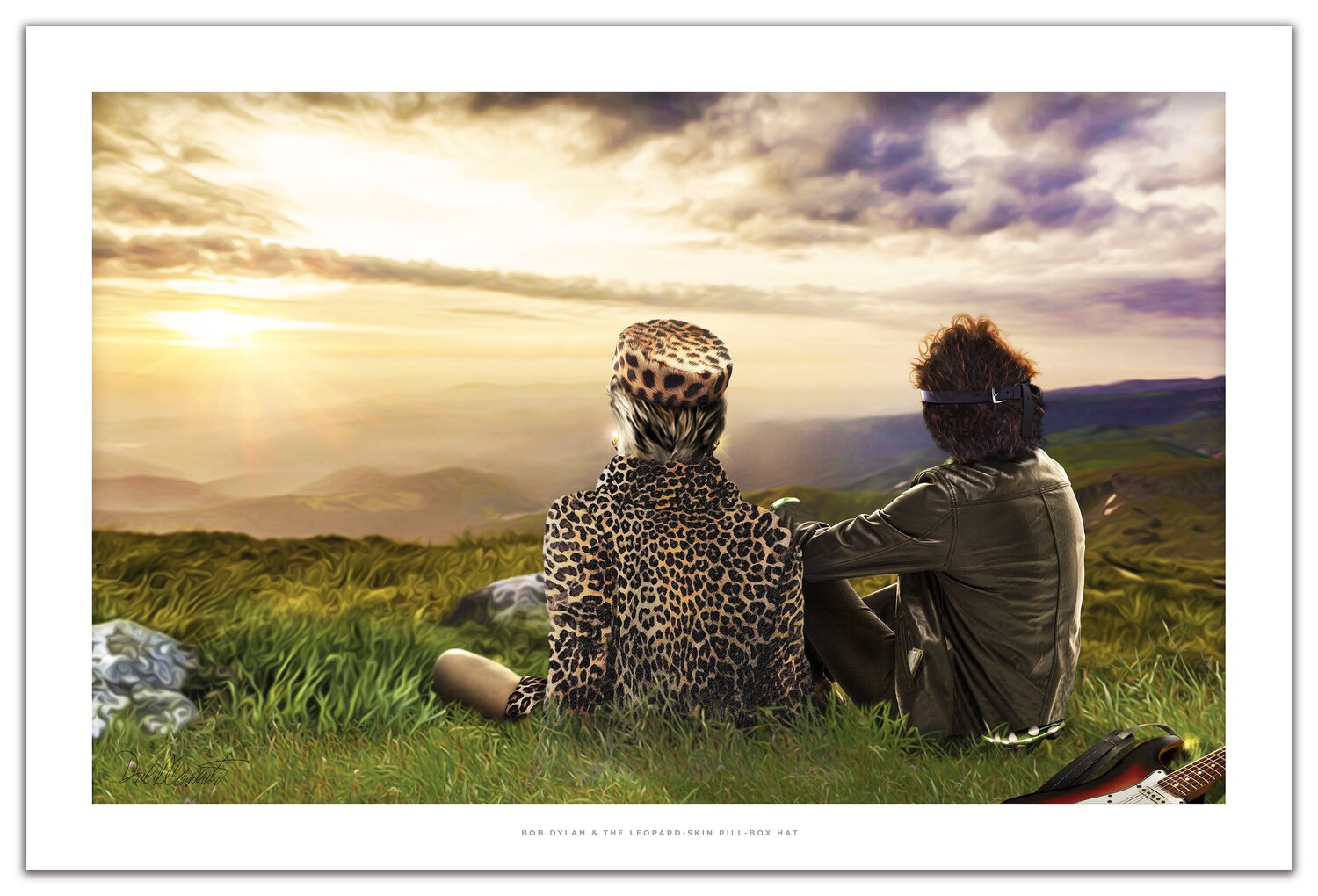 Bob Dylan & The Leopard-Skin Pill-Box Hat by Daniel Carpenter (2024 ...