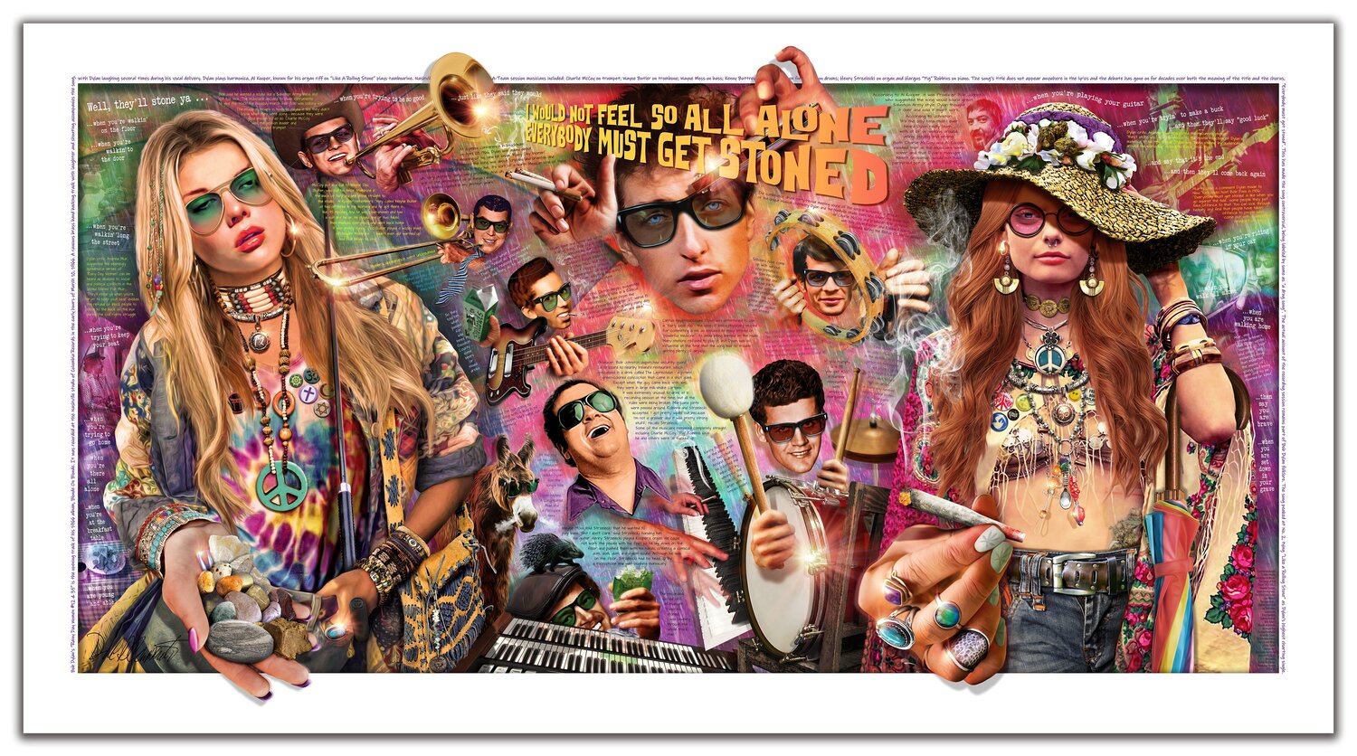 Bob Dylan, The Rainy Day Women & The Nashville Cats by Daniel Carpenter ...