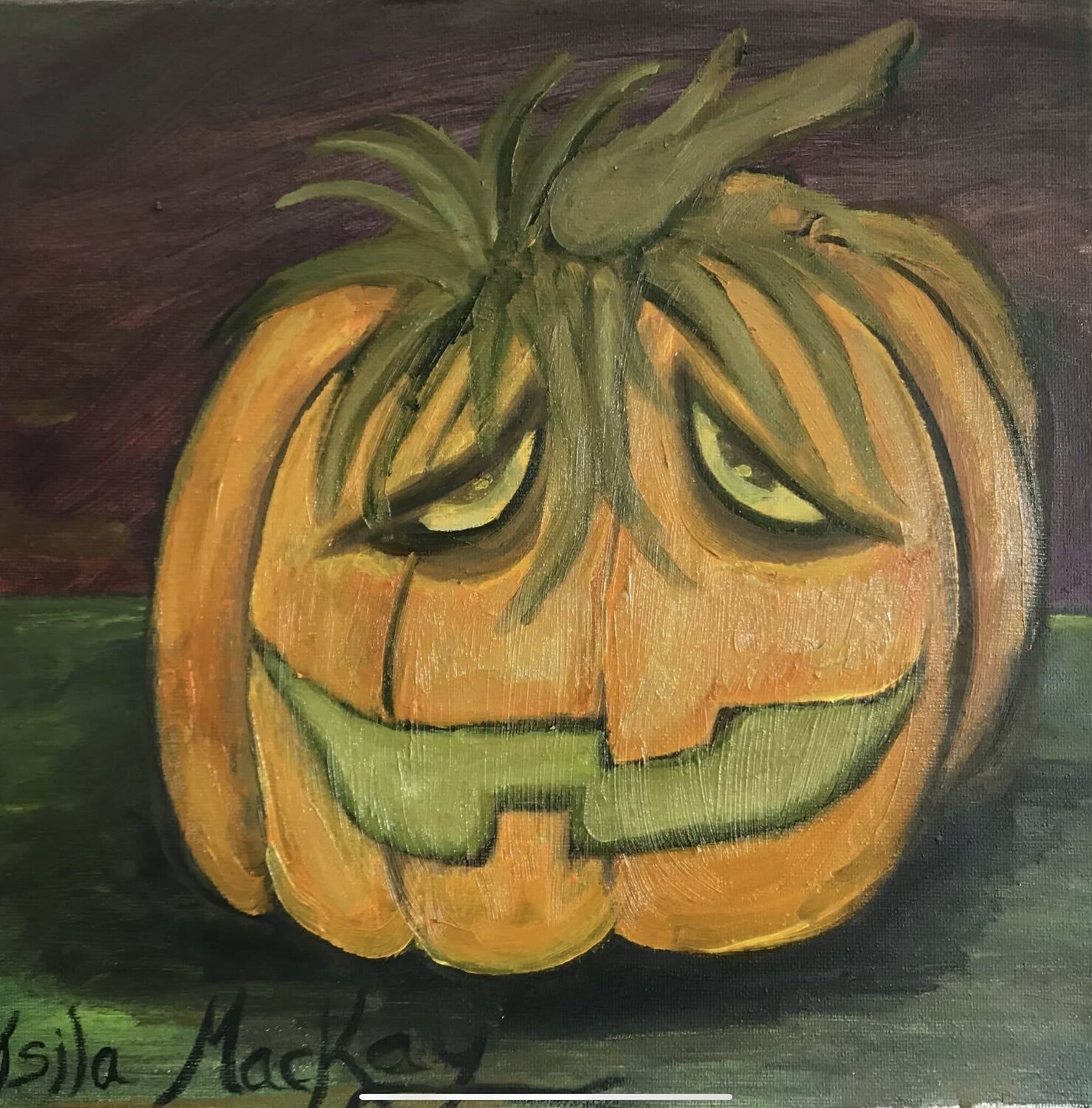 The Weary One by Tsila MacKay (2021) : Painting Oil on Canvas - Singulart