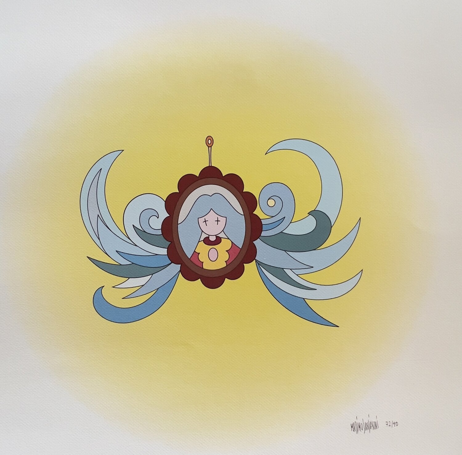 Fata Turchina by Massimo Sansavini (2011) : Print Screen Printing on ...