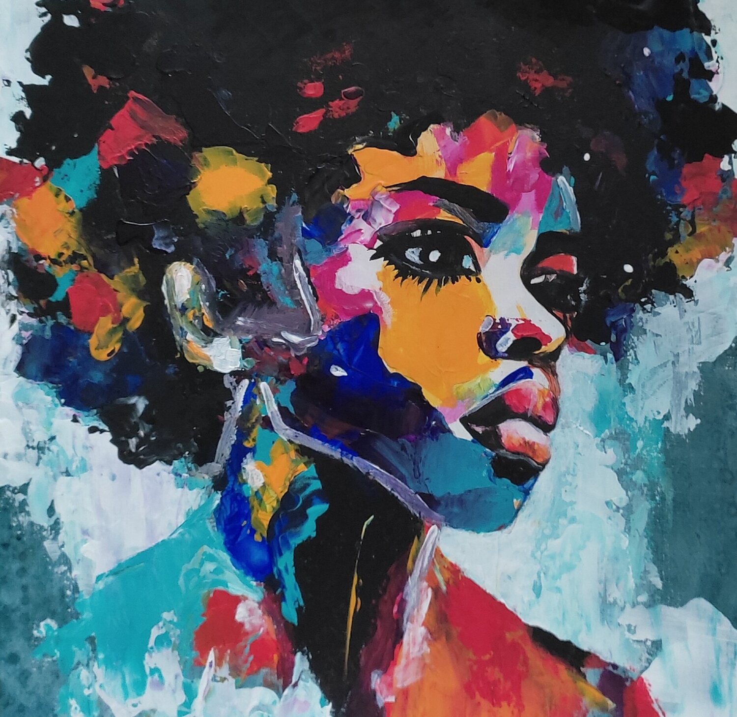 Spiritual Awakening de Irina Lorei (2023): Pintura Acrílico, Polvo de ...