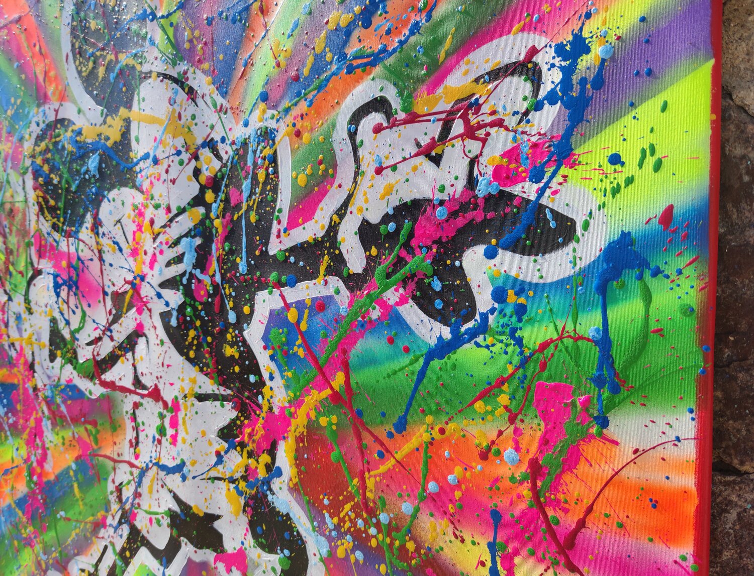 Mickey Banksy pop loco by Joan Llaverias (2022) : Painting Acrylic on ...