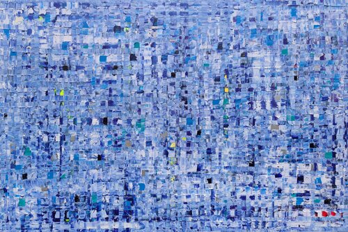 Metric 30 by Joan Llaverias (2022) : Painting Acrylic on Canvas - Singulart