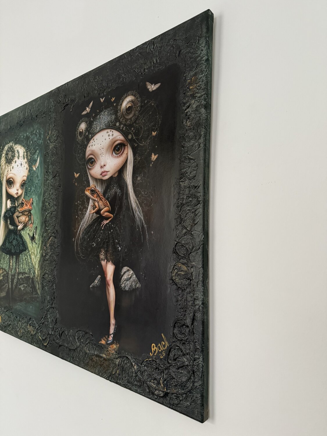 This diptych from the “Alchemy of Frogs” by Elena Vasilyeva (2025 ...