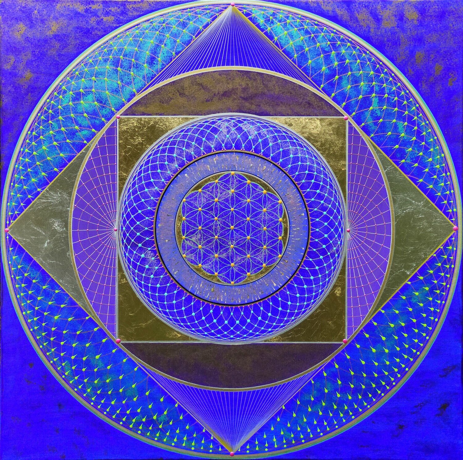 Mystical de Lara Evo (2021) : Peinture Acrylique, Stylo sur Toile ...