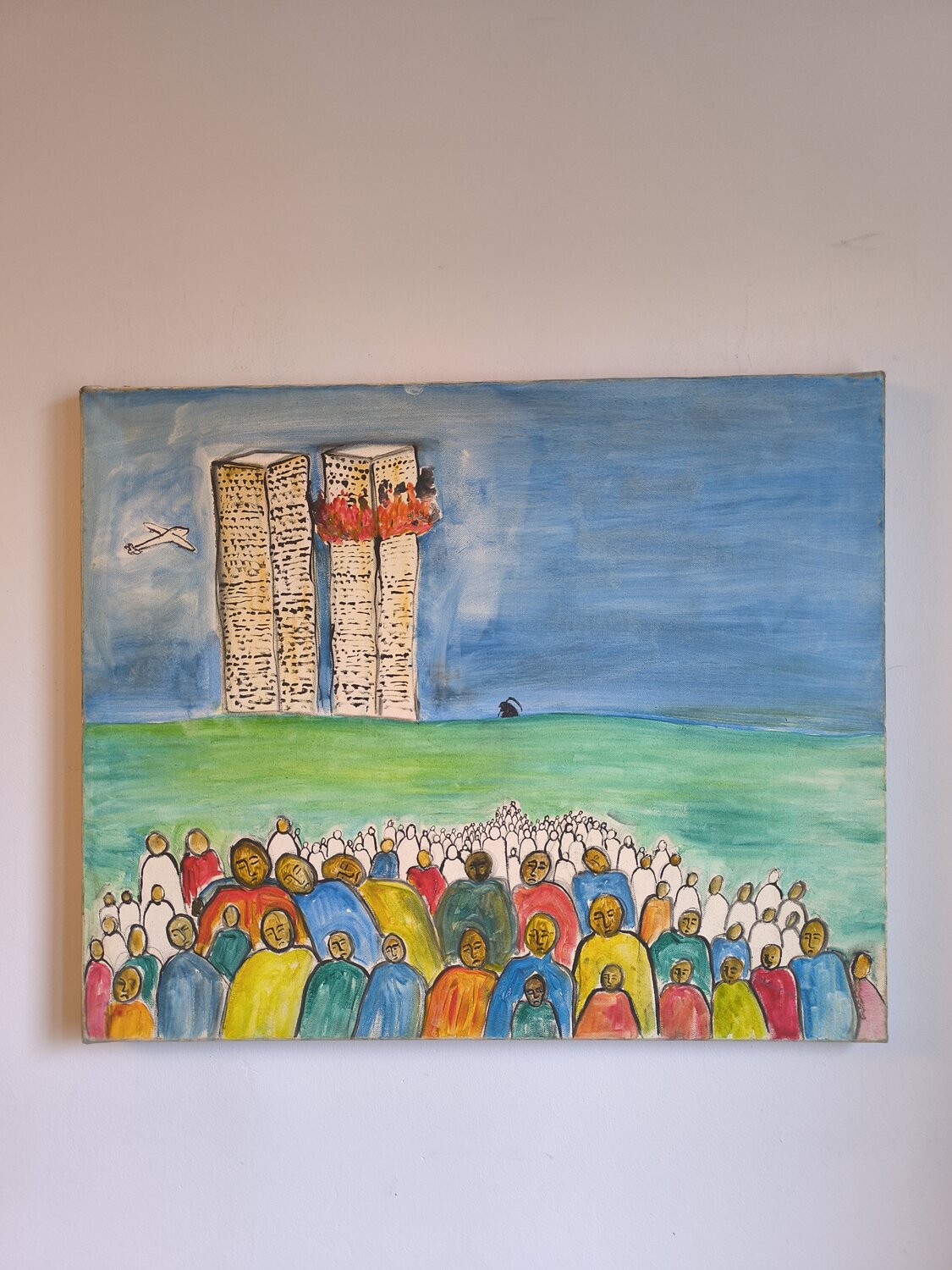 Victimes de Richard Morgan (2001) : Peinture Huile sur Lin - Singulart