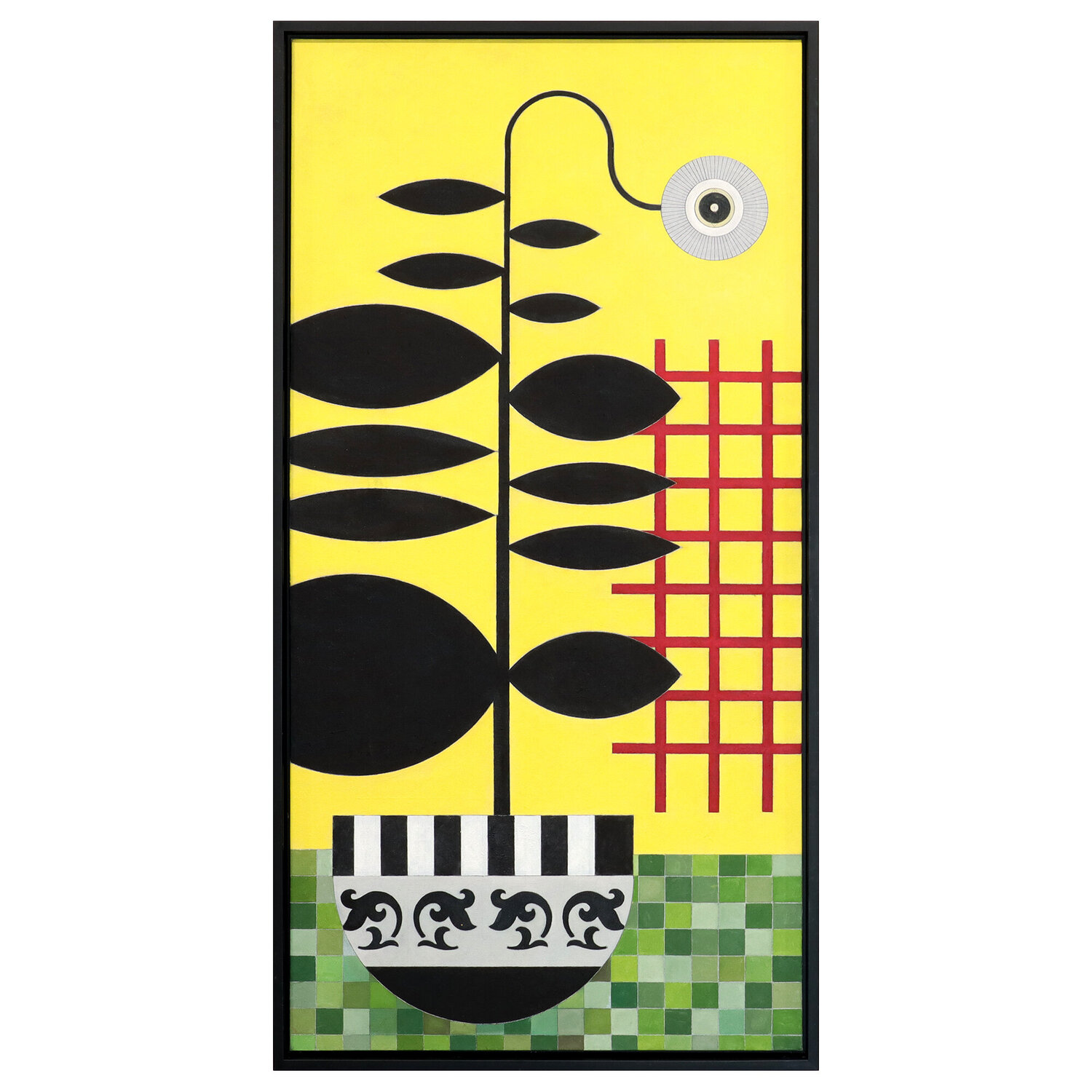 Daisy in a Pot de Hera Kim (2025) : Peinture Huile sur Toile - Singulart