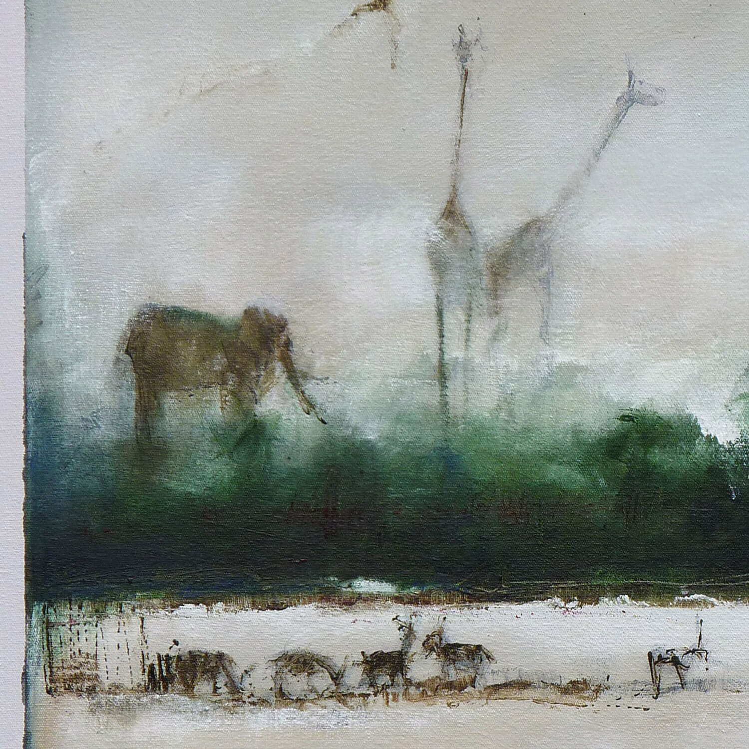 Savanna 3 by Jan Cilliers de Wet (2019) : Painting Oil on Canvas ...