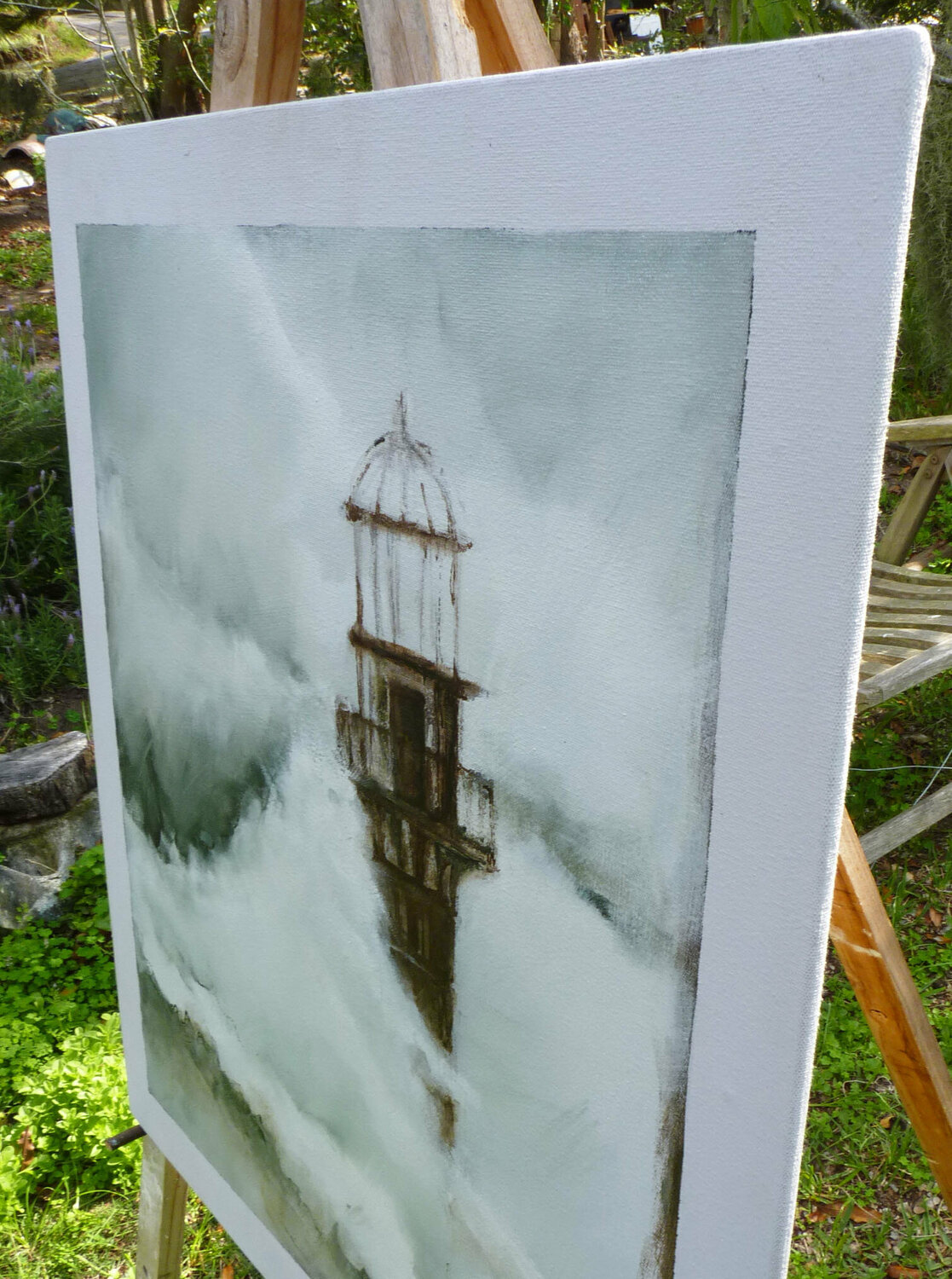 Big Splash von Jan Cilliers de Wet (2019): Malerei Öl auf Leinwand ...