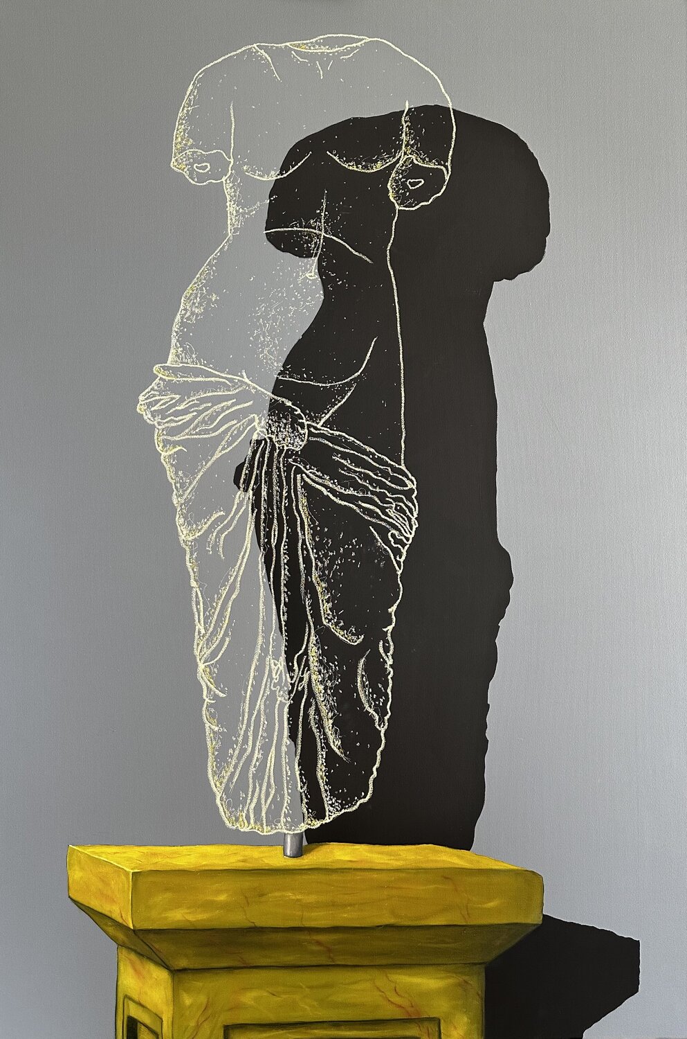 Aphrodite by Felix Endriss (2024) : Painting Acrylic, Oil on Canvas ...