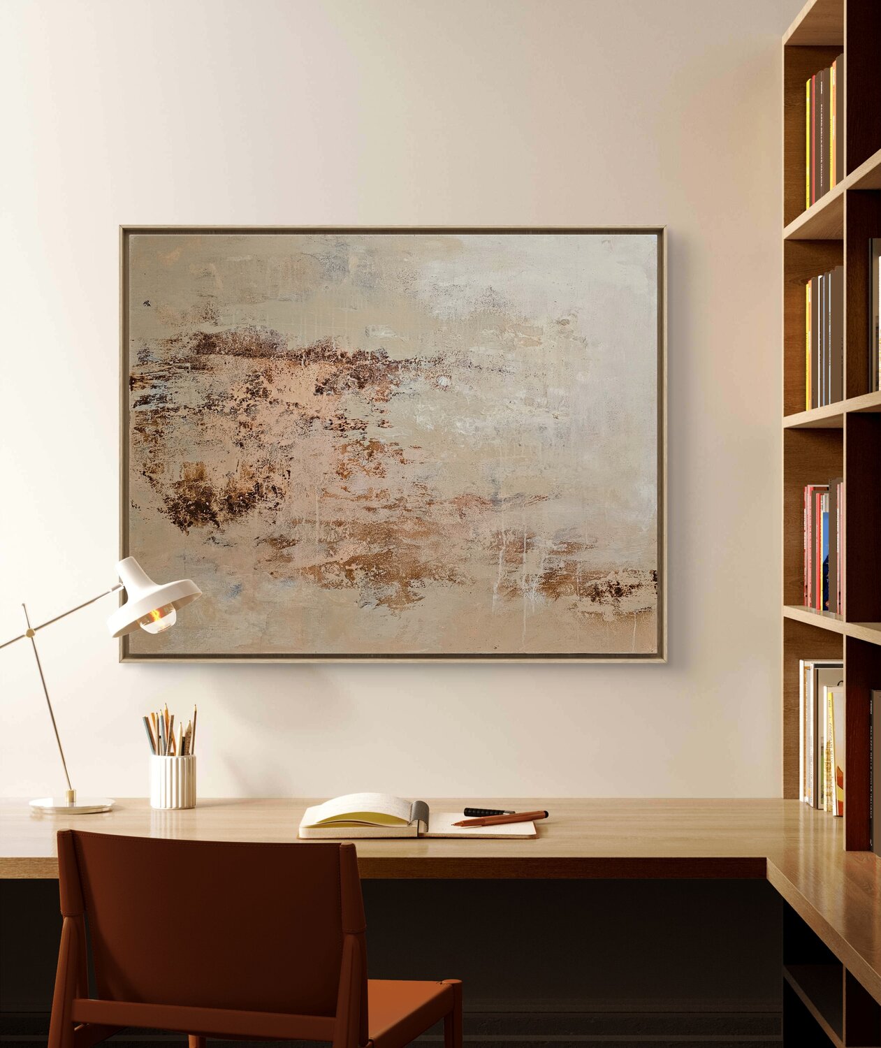 Soft Glow Within door Jennifer Kraft (2025) : Schilderij Acryl ...