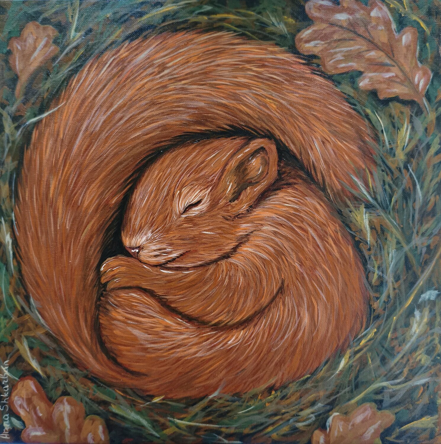 Autumn Slumber Anna Shkarban