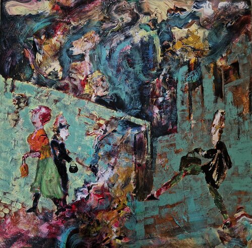 Escaping the Rat Race by Alison Lombard (Ally Hall Art) (2023 ...