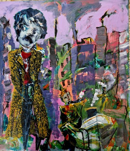 Bon voyage by Alison Lombard (Ally Hall Art) (2025) : Painting Acrylic ...