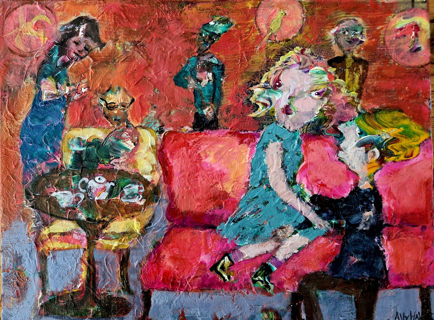 Proposal at Canary Cafe by Alison Lombard (Ally Hall Art) (2025 ...