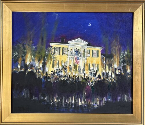 Lafayette's Visit- The Farewell Tour di Frank Gorman (2025): Pittura a ...