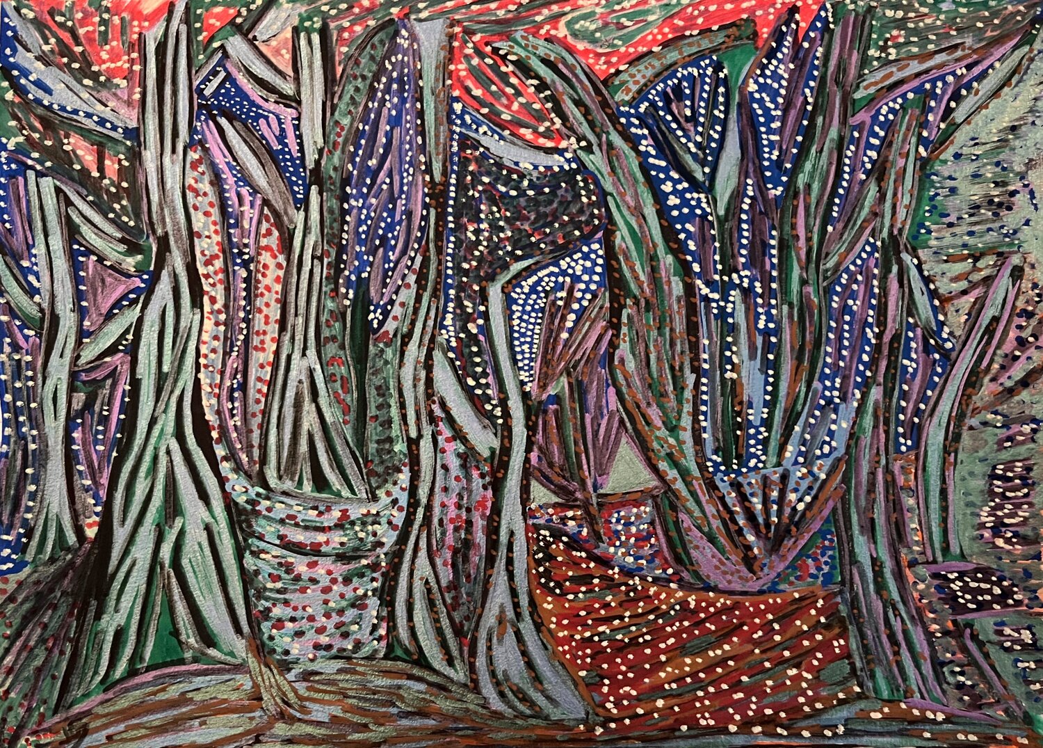 Hommage à VVG de Jorge Orellana Benado (2024) : Dessin Feutre sur ...