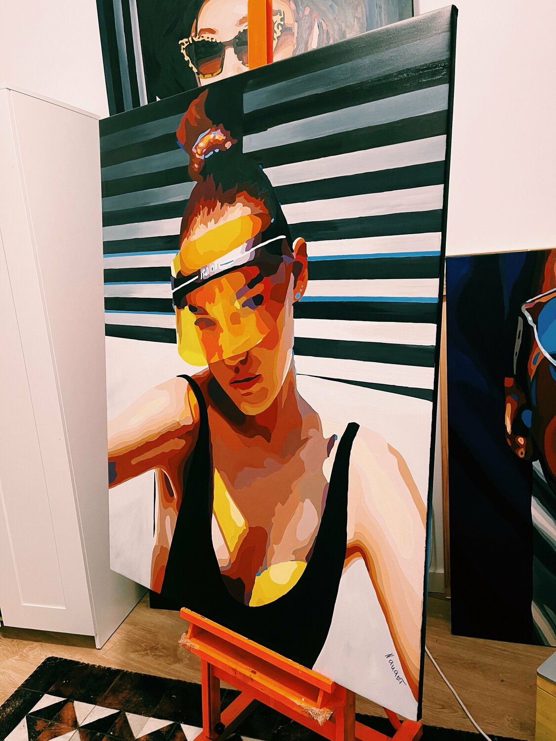 Vogue by Nana Artamonova (2021) : Painting Oil on Canvas - Singulart