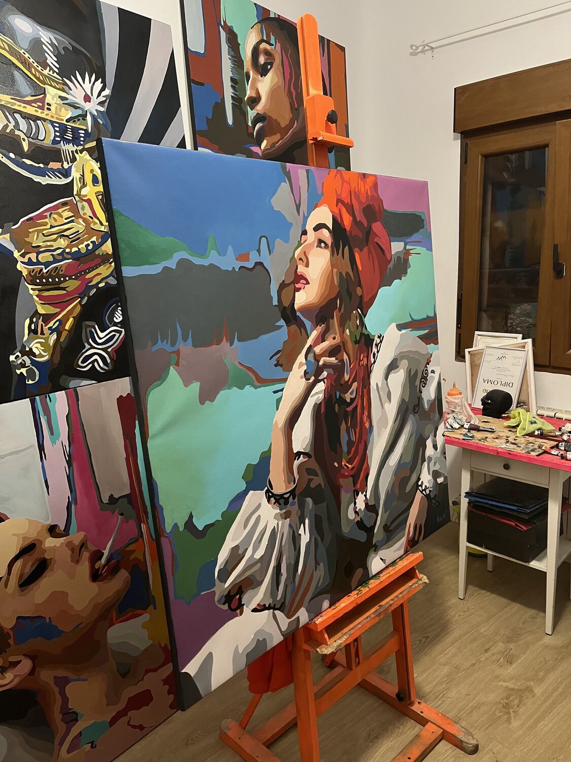 Ukrainian by Nana Artamonova (2022) : Painting Oil on Canvas - Singulart