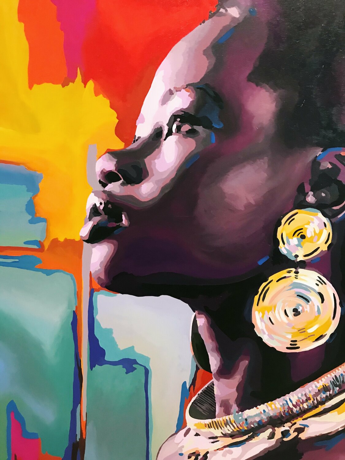 Queen of Tarso Voon or explosion of the volcano by Nana Artamonova ...