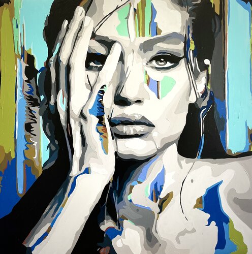 Sophistication by Nana Artamonova (2021) : Painting Oil on Canvas ...