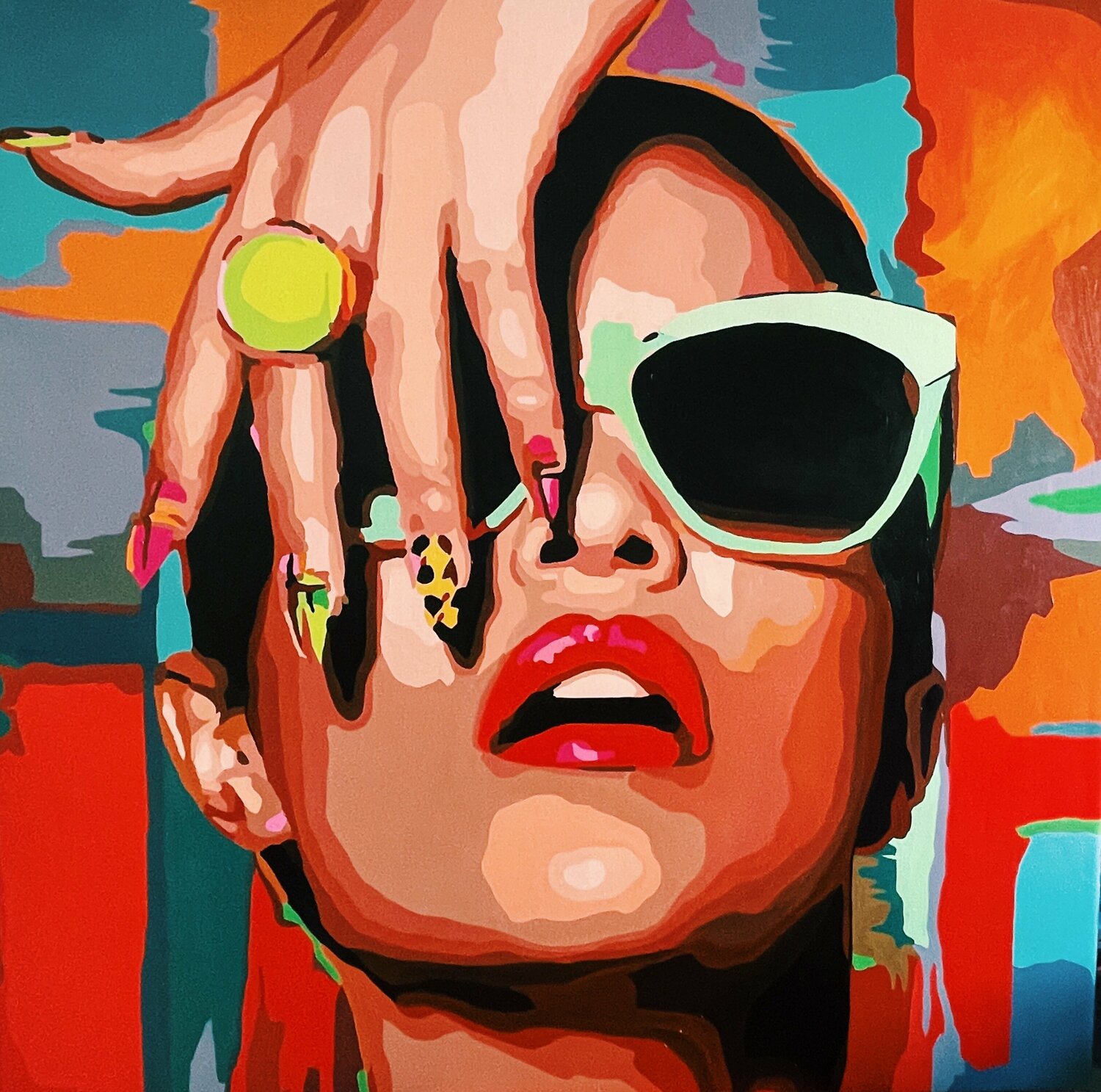 Diva by Nana Artamonova (2021) : Painting Oil on Canvas - Singulart