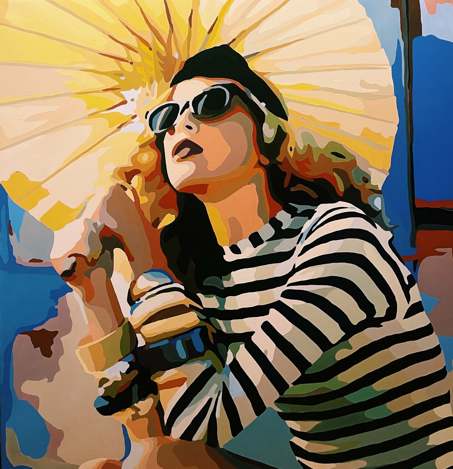 Adventures on the French Riviera by Nana Artamonova (2022) : Painting ...