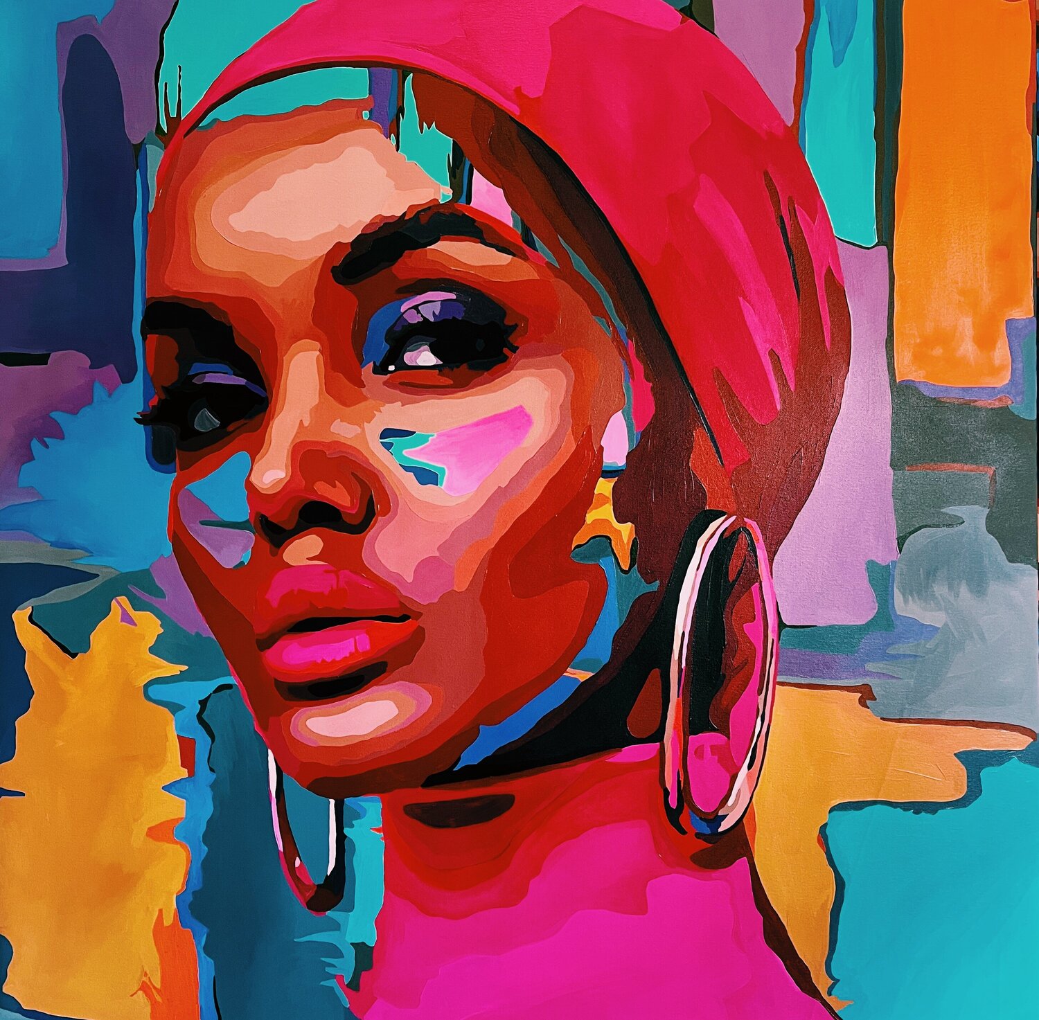 You need my tenderness von Nana Artamonova (2022): Malerei Öl auf ...