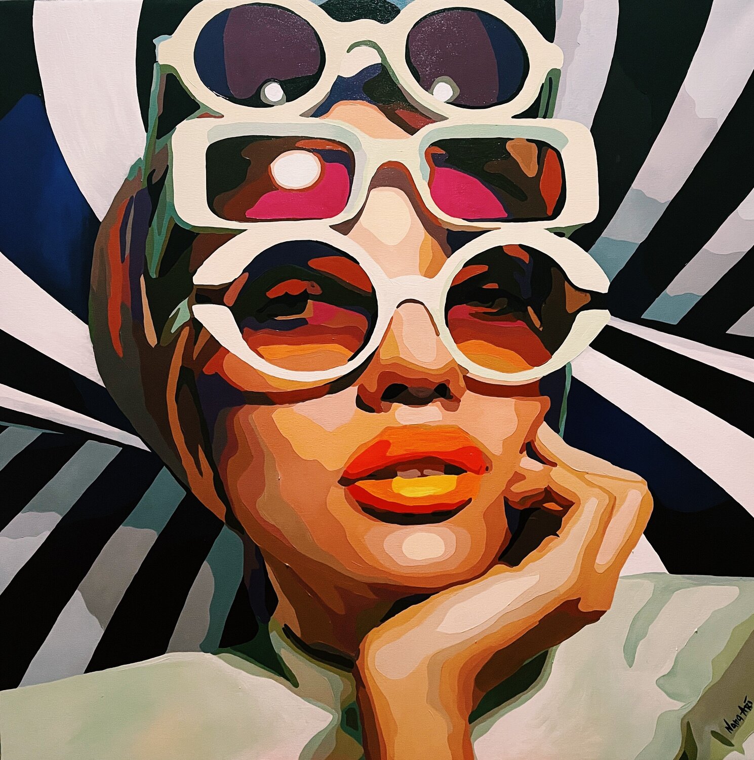 Why not? by Nana Artamonova (2022) : Painting Oil on Canvas - SINGULART