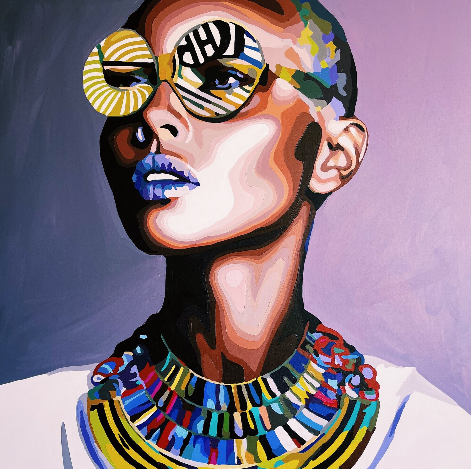 Acoco by Nana Artamonova (2023) : Painting Oil on Canvas - Singulart