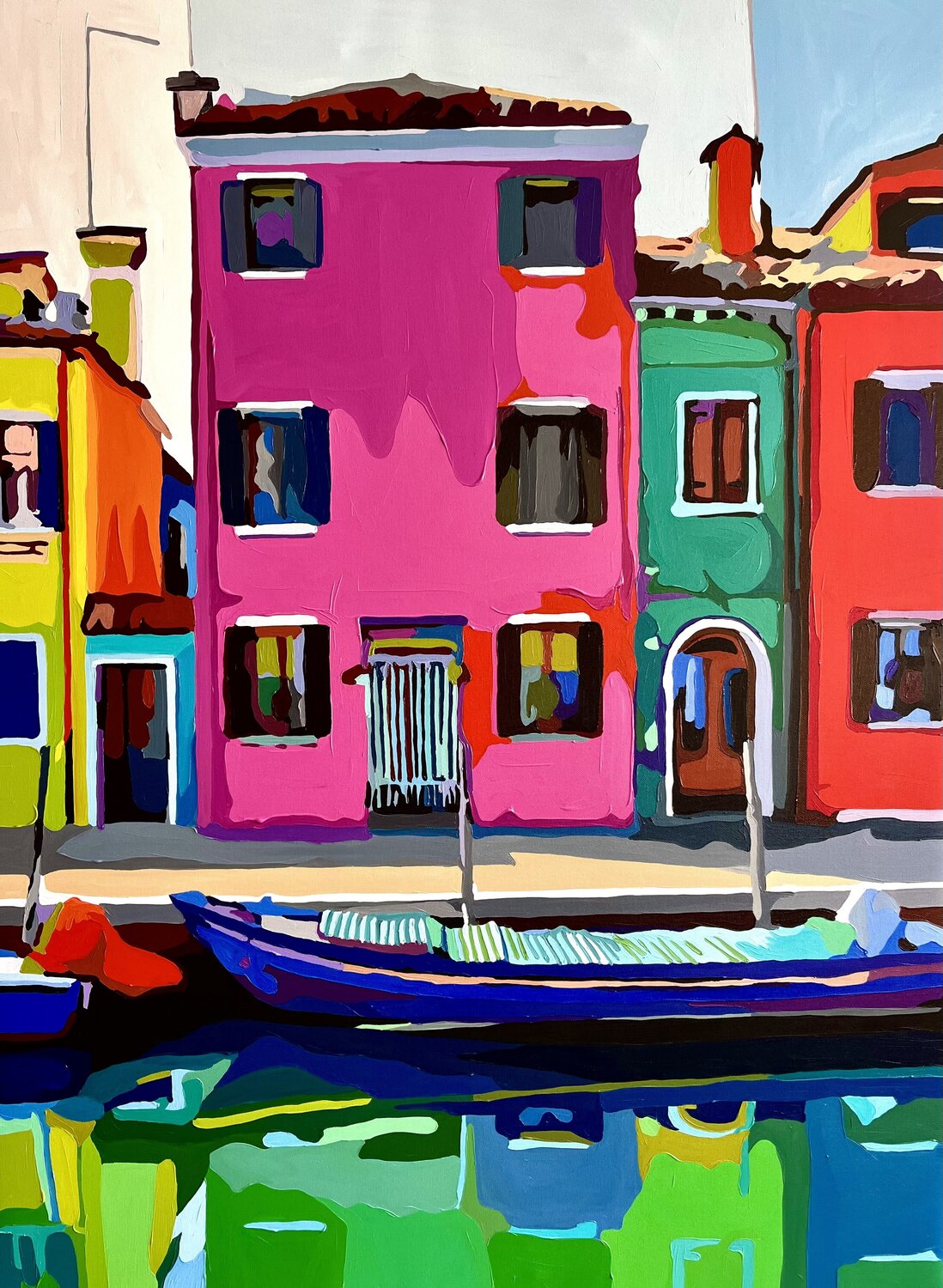 Dolce Vita de Nana Artamonova (2024): Pintura Óleo en Lienzo - Singulart