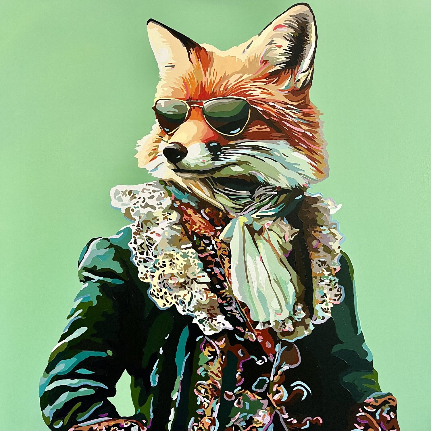 Charming Trickster by Nana Artamonova (2025) : Painting Oil on Canvas - Singulart