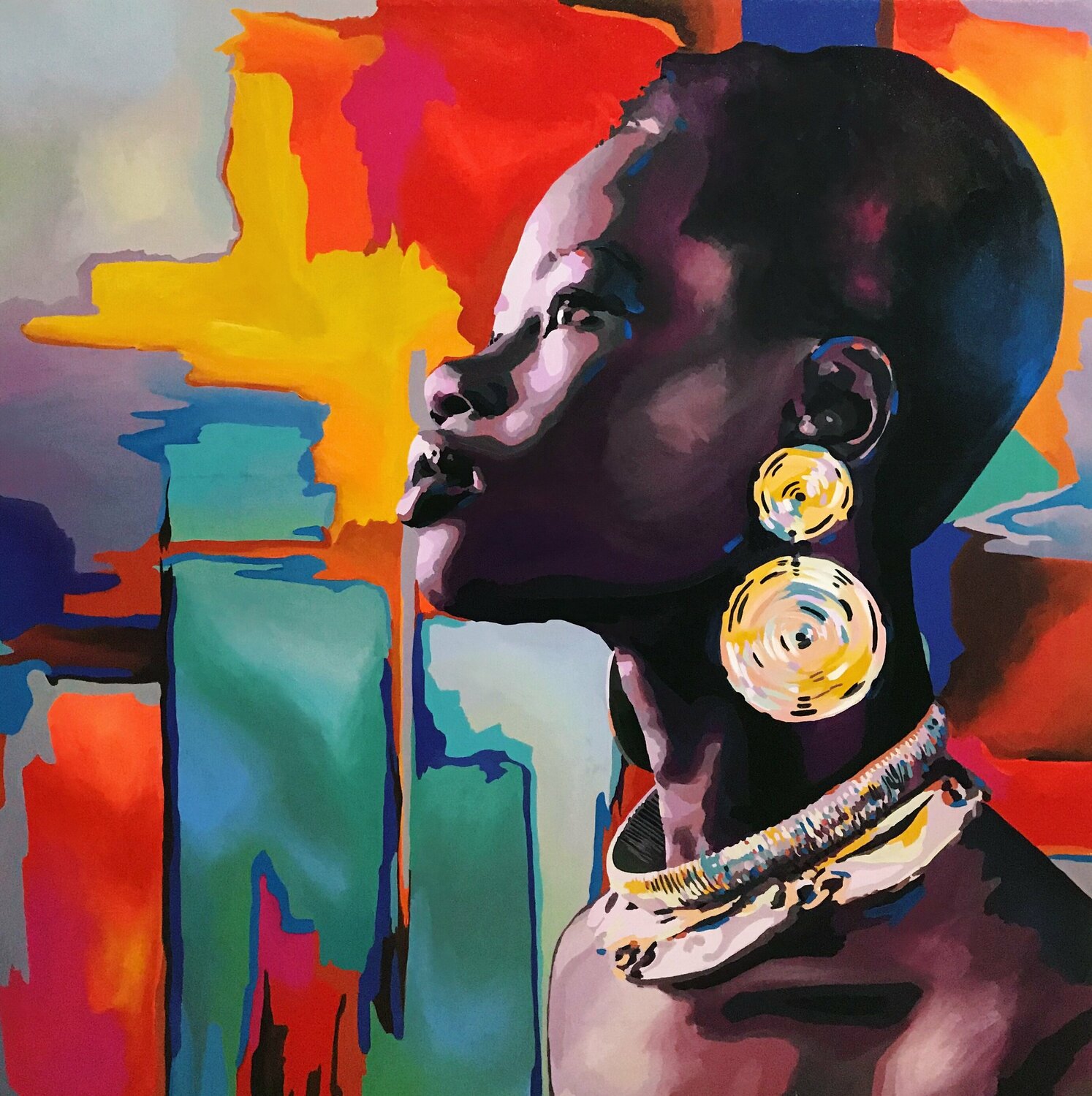 Queen of Tarso Voon or explosion of the volcano by Nana Artamonova ...