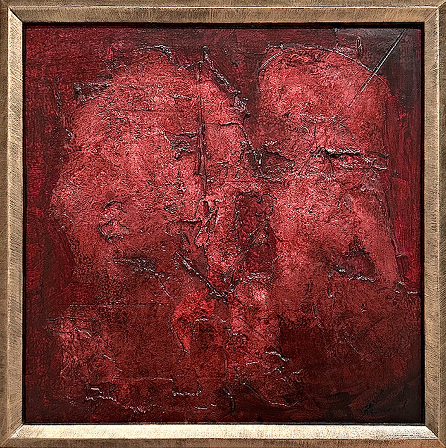 Dialogue von Johan Peter Remesch von Smola (N.D): Malerei Acryl auf ...