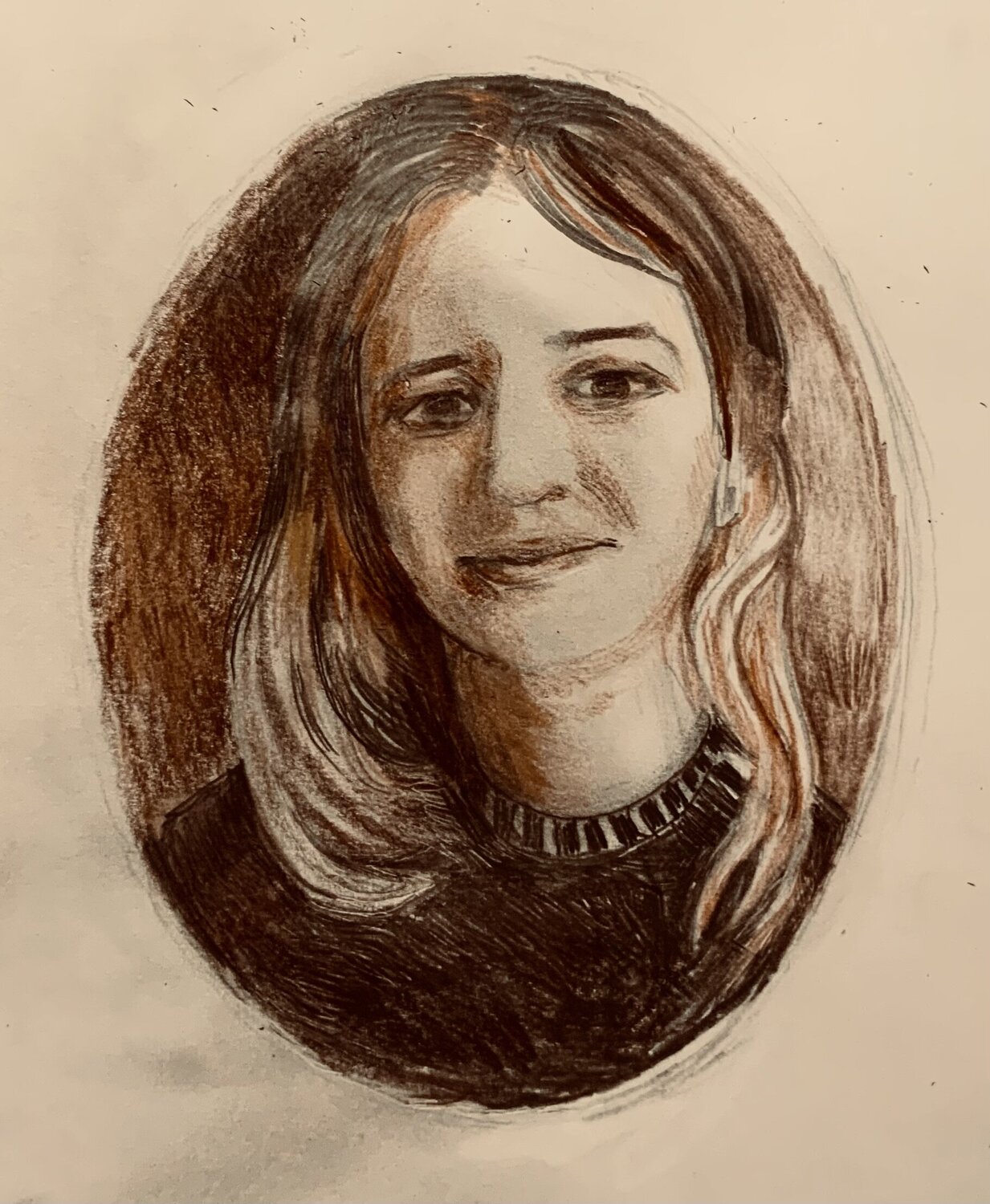 My Daughter Adrienne de Martin Andreas Kuster (2023): Dibujo Lápiz de ...