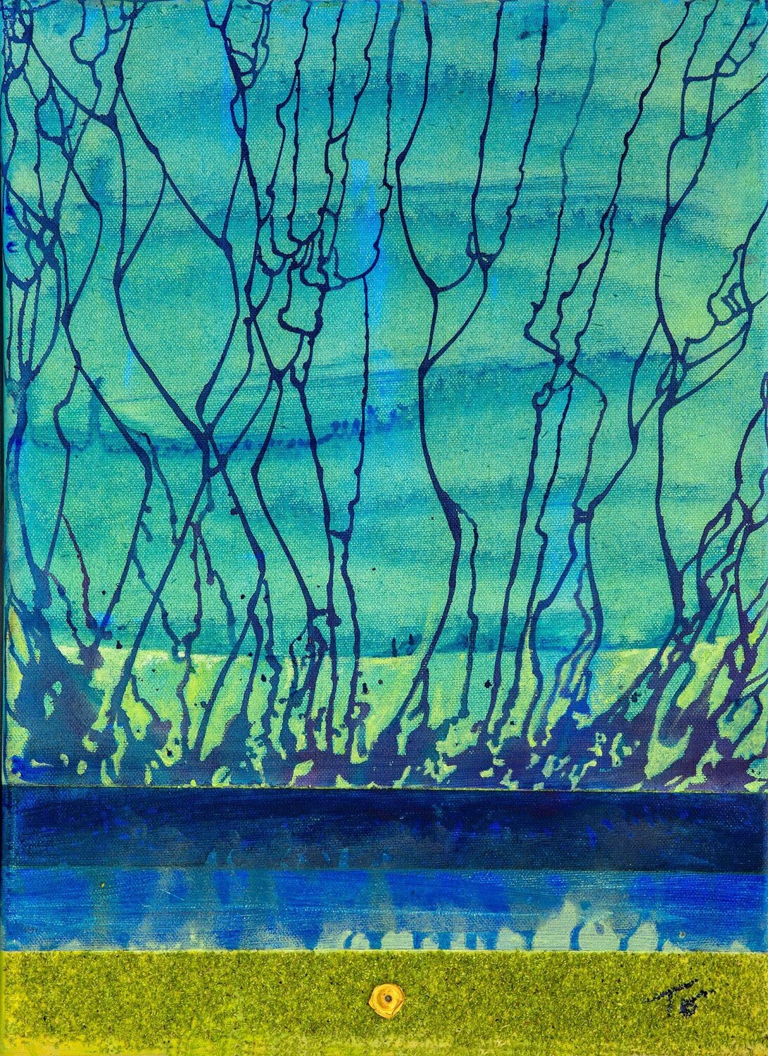 Fjouer de Thomas Butzlaff (2023): Pintura Acrílico en Lienzo - Singulart