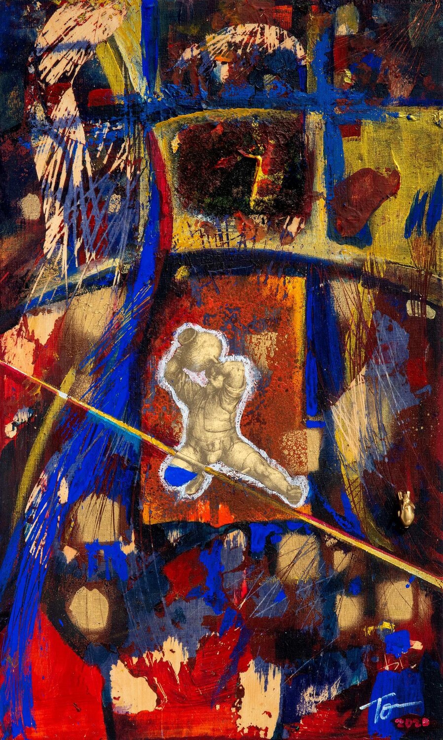 Drinking Place de Thomas Butzlaff (2022): Pintura Acrílico en Madera ...