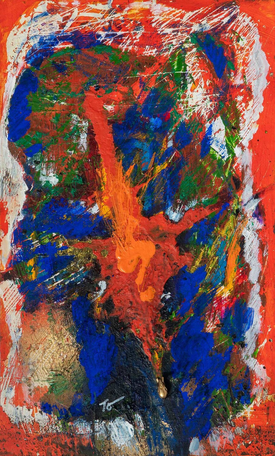 La Tache de Thomas Butzlaff (2022) : Peinture Acrylique sur Bois ...