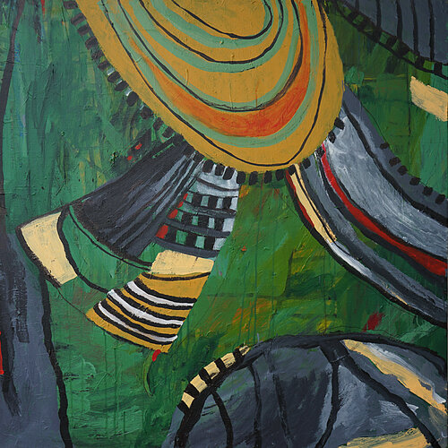 Oscillate by Lars Malmberg (2024) : Painting Acrylic on Canvas - Singulart